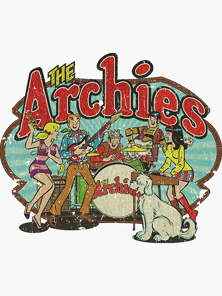 "The Archies 1967" Sticker for Sale by ruthiea8hxsara | Redbubble
