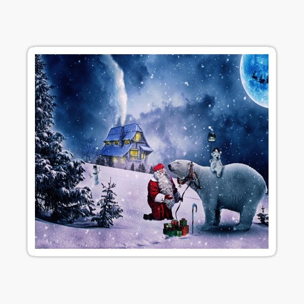 "North Pole" Sticker for Sale by TheMoodyQueen | Redbubble