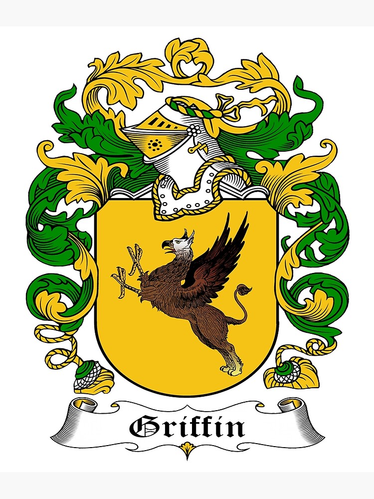 "GRIFFIN FAMILY CREST" Poster for Sale by CathalDevlin | Redbubble