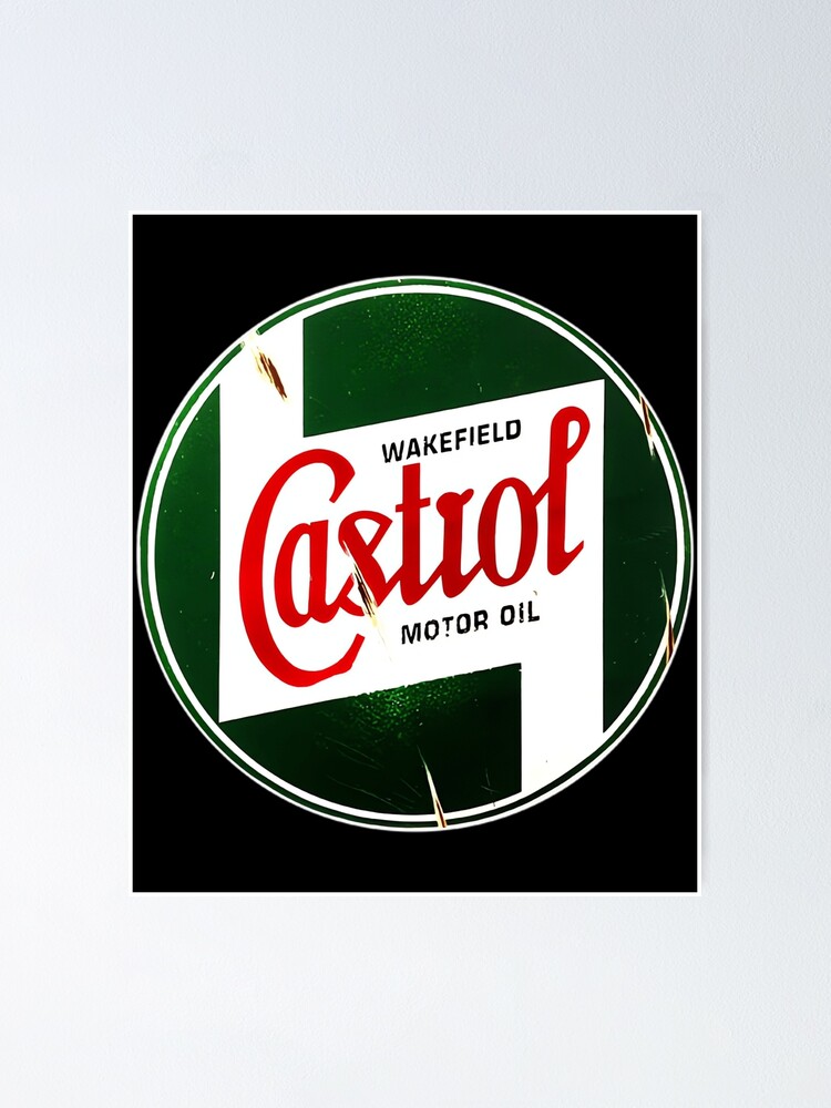 "castrol motor oil mark rogan transparent" Poster for Sale by ...