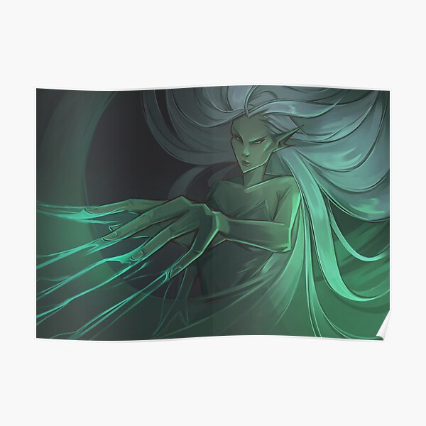 "Undead mermaid" Poster for Sale by sonatacreates | Redbubble