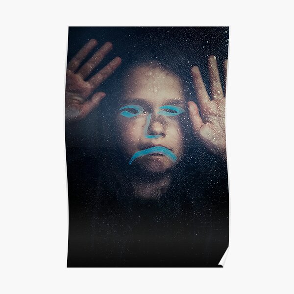 "sad" Poster by JoanaKruse | Redbubble