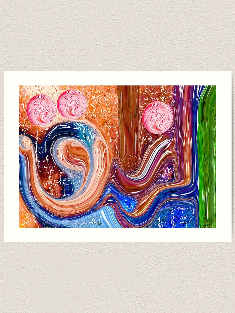 "Al Razzaq Ar Razzaq Allah Name modern calligraphy painting" Art Print ...