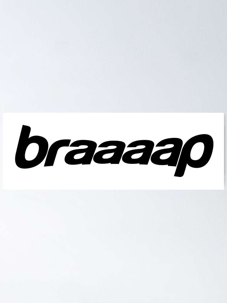 "braaaap gear" Poster by vectorbay | Redbubble