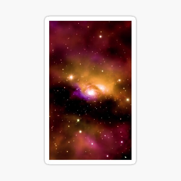"Galaxy Nebula " Sticker for Sale by SpaceRipple | Redbubble