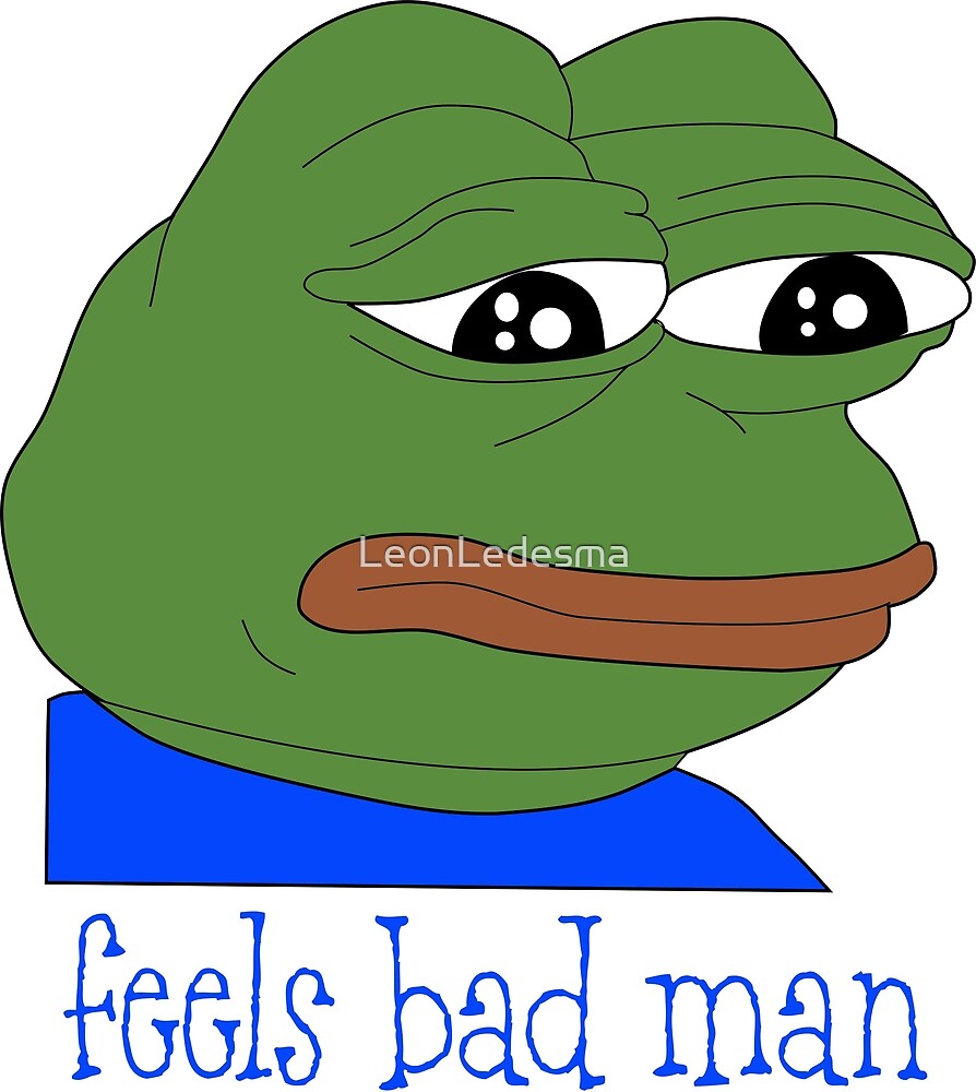 "Pepe the frog meme" by LeonLedesma | Redbubble