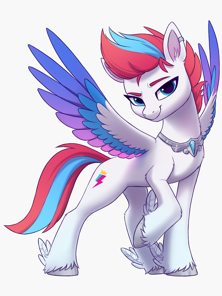 "Zipp Storm" Sticker for Sale by LuminousDazzle | Redbubble