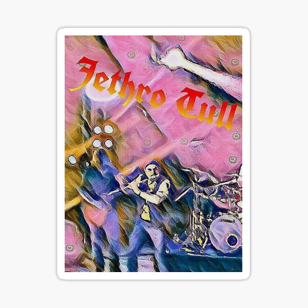 "Benefit Jethro Tull Rock Band Graphic Gift Fan" Sticker for Sale by ...
