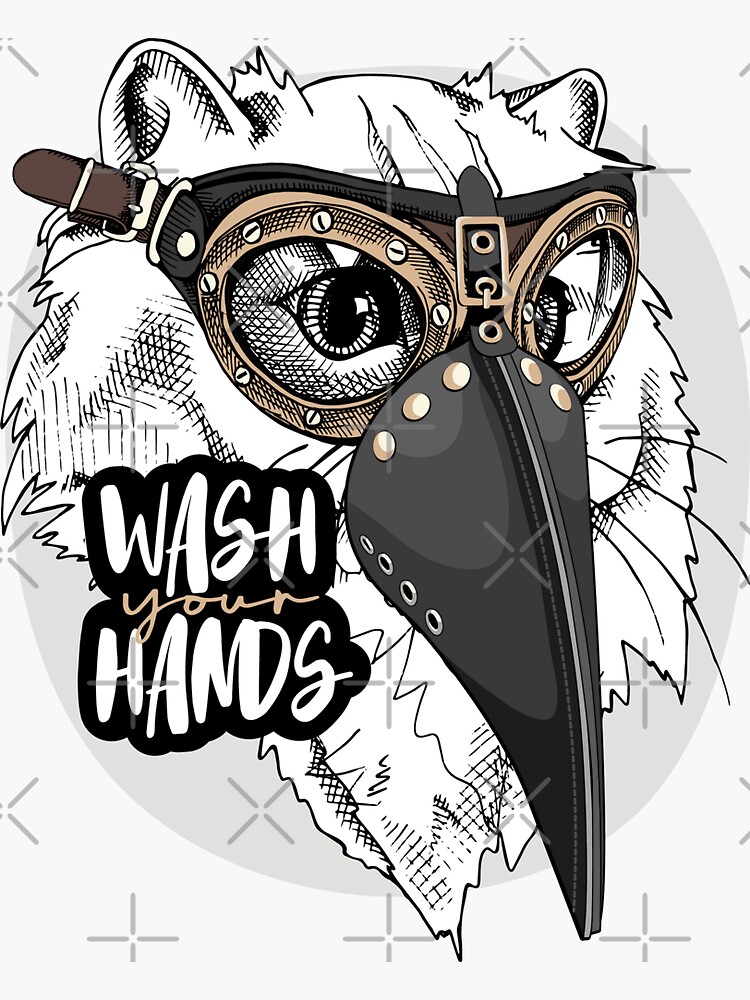 "Don't panic, Dr. Cat # 22" Sticker for Sale by VoodooStore | Redbubble