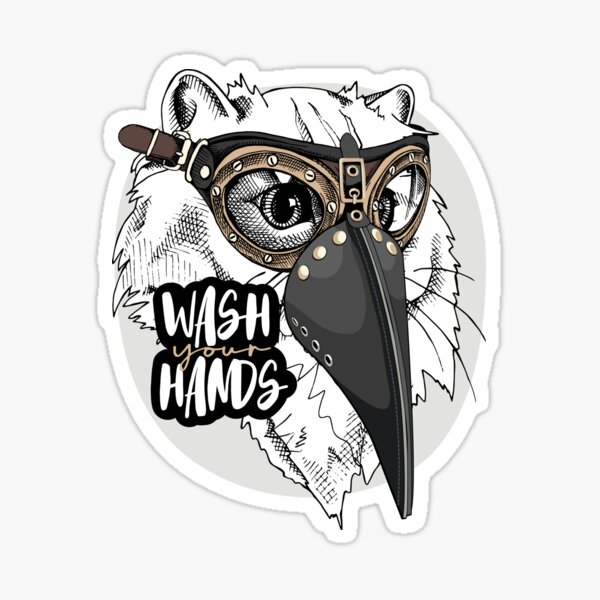 "Don't panic, Dr. Cat # 22" Sticker for Sale by VoodooStore | Redbubble