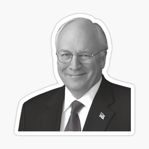 "dick cheney war is hell store transparent" Sticker for Sale by ...