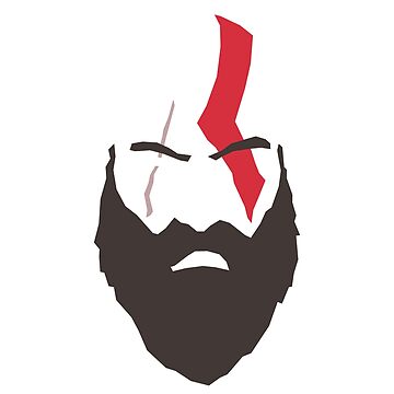 "God of War - Kratos face" Poster for Sale by InfinityTone | Redbubble
