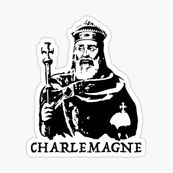 Charlemagne Stickers | Redbubble