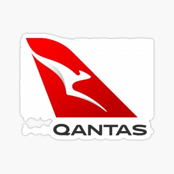 "Qantas" Sticker for Sale by LukasSmith | Redbubble