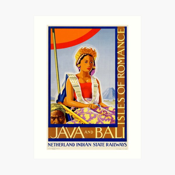"JAVA and BALI Isles of Romance Netherland Indian State Railways 1930s ...