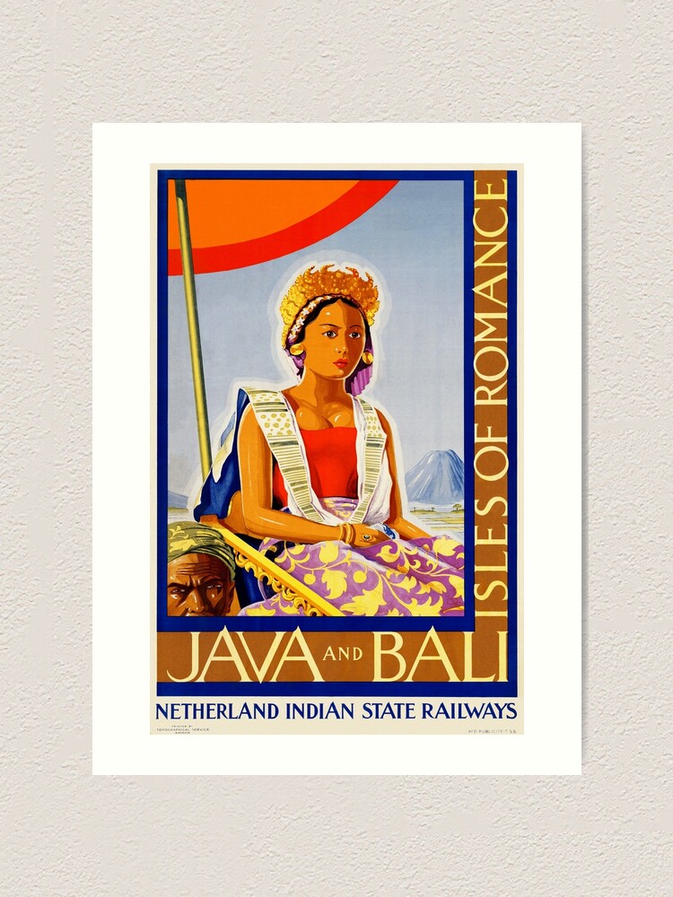 "JAVA and BALI Isles of Romance Netherland Indian State Railways 1930s ...