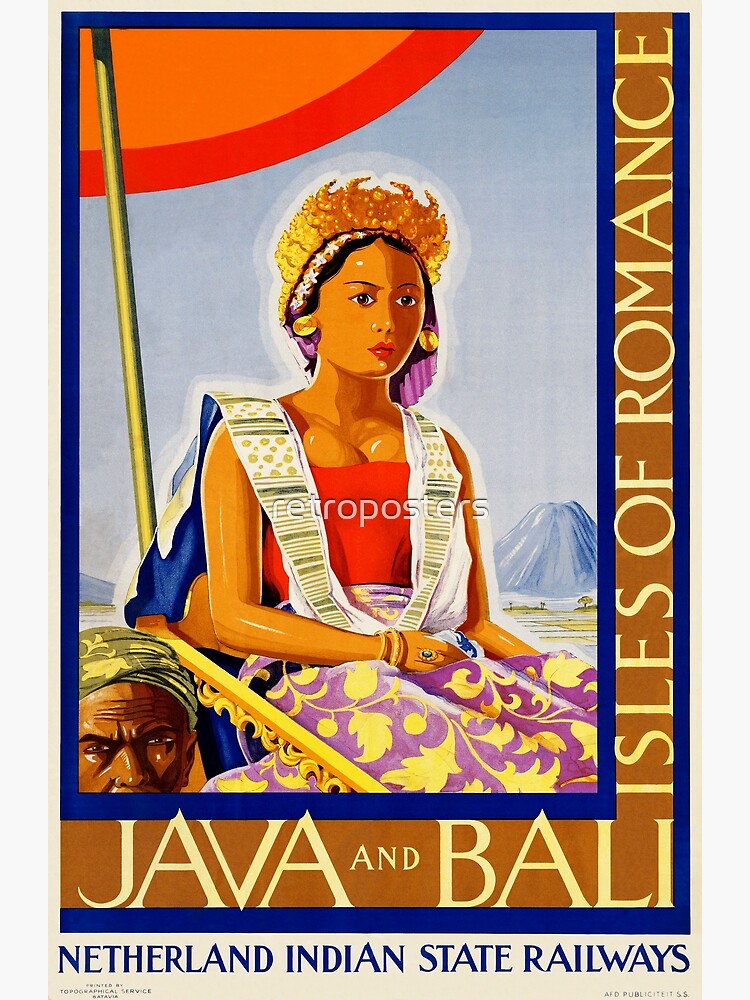 "JAVA and BALI Isles of Romance Netherland Indian State Railways 1930s ...