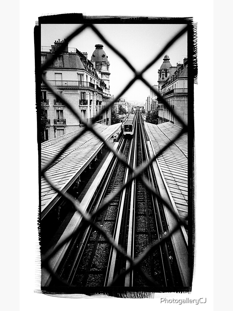 "Metro Parisian in a surrealistic vision." Sticker for Sale by ...