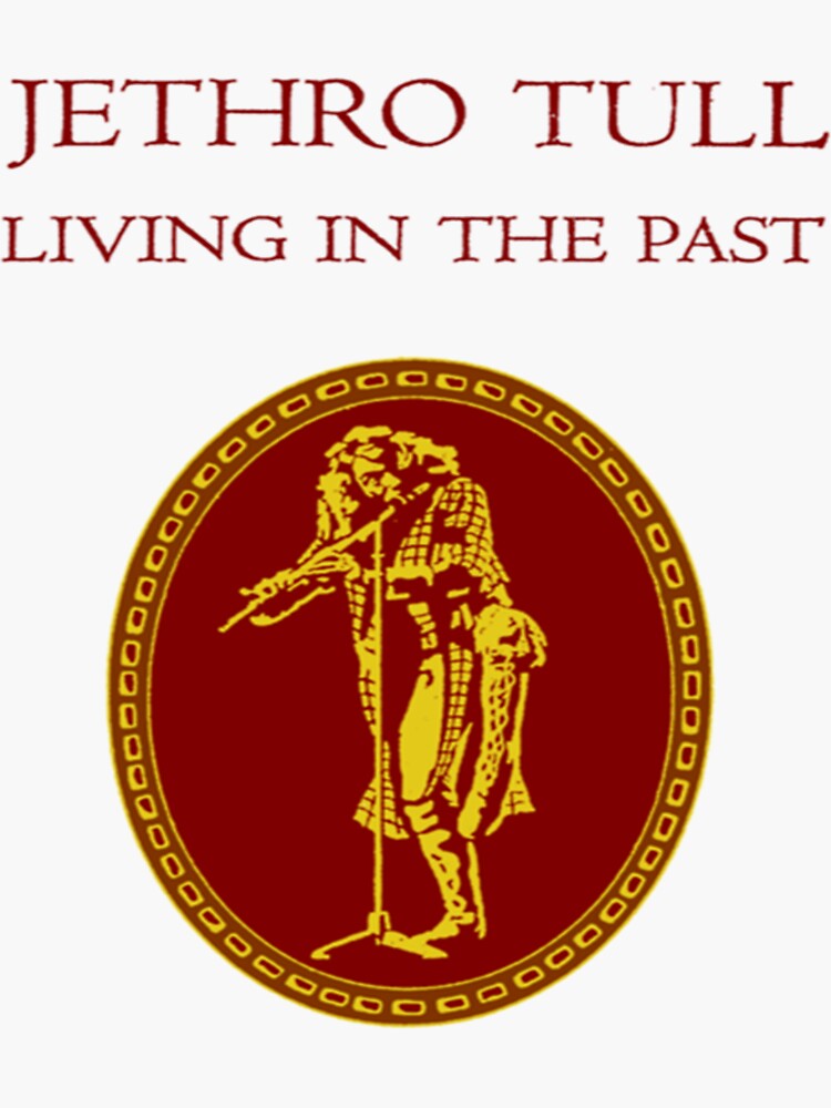 "Crest of a Knave Jethro Tull Flute 70s" Sticker for Sale by ...