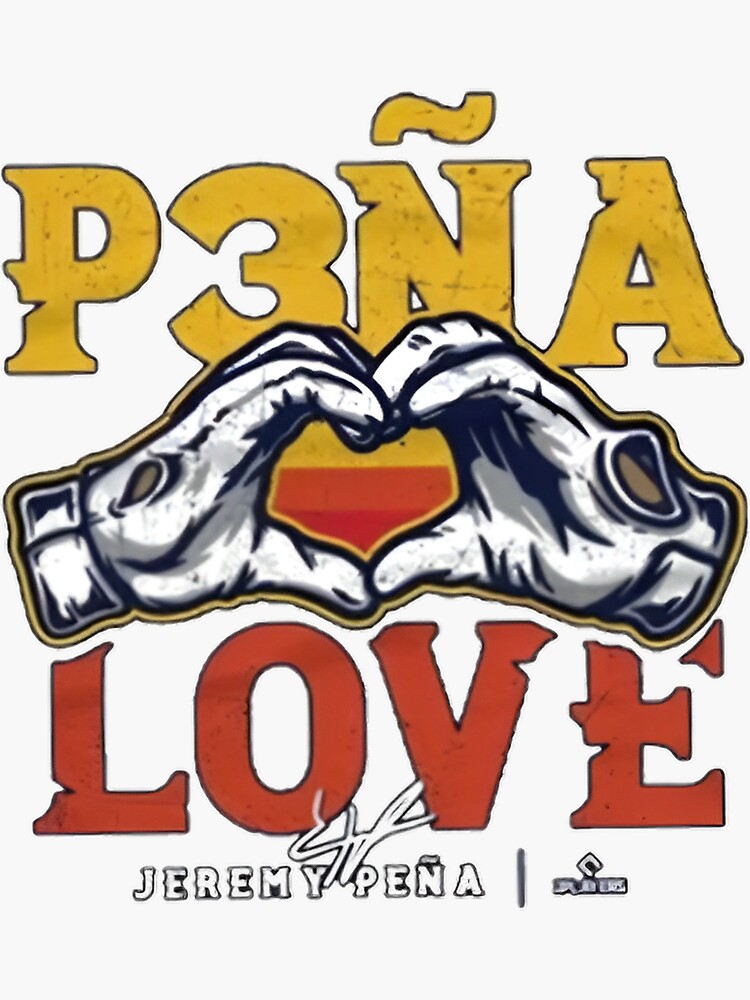 "Vintage Astros Jeremy Pena" Sticker for Sale by BaileyHart57 | Redbubble