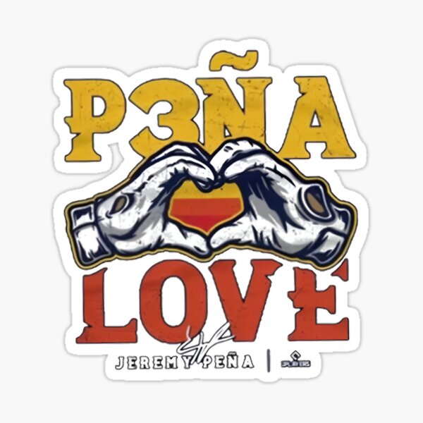 "Vintage Astros Jeremy Pena" Sticker for Sale by BaileyHart57 | Redbubble
