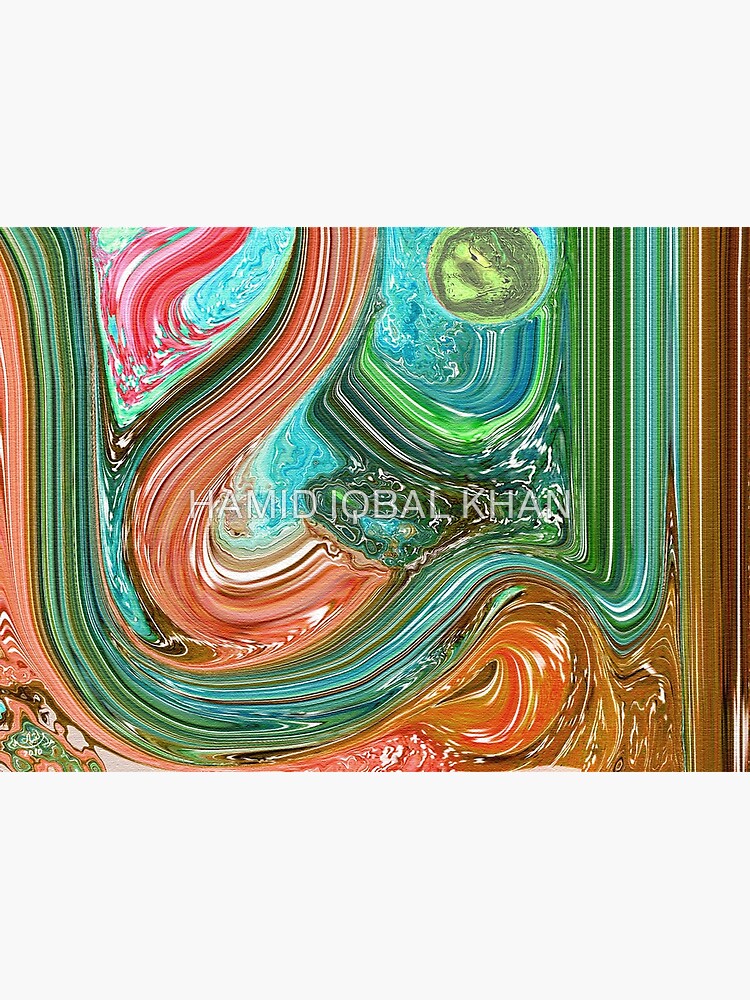 "Al Manay Allah name Painting" Poster by hamidsart | Redbubble