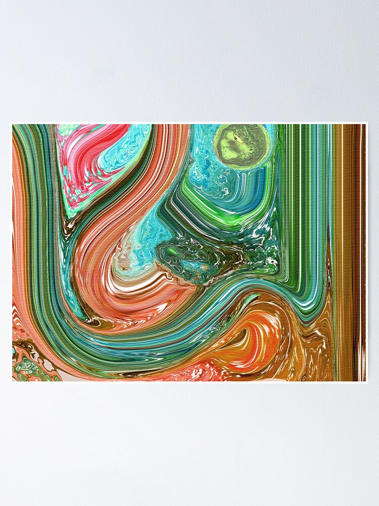 "Al Manay Allah name Painting" Poster by hamidsart | Redbubble