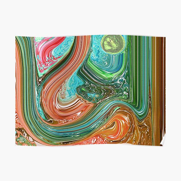 "Al Manay Allah name Painting" Poster by hamidsart | Redbubble