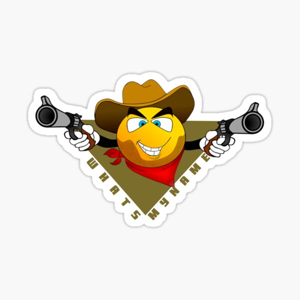"Emoji Sheriff" Sticker for Sale by Salano | Redbubble