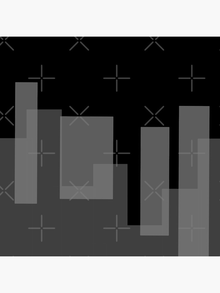 "Grey-scale Geometry" Poster for Sale by S-3-Powell | Redbubble