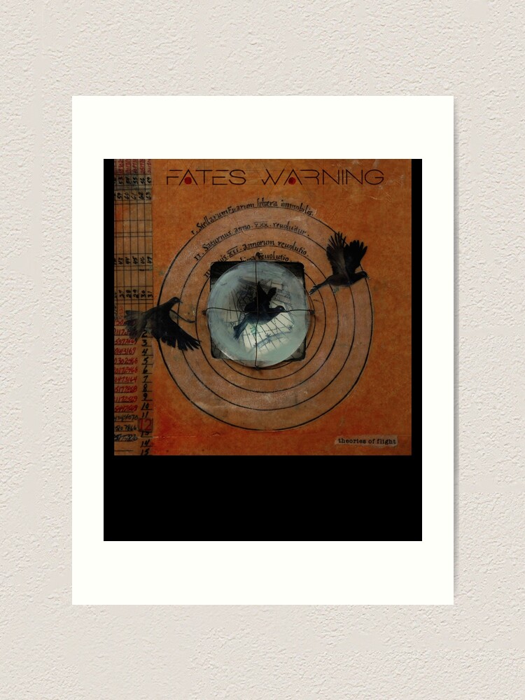 "Theories Of Flight Fates Warning" Art Print for Sale by willismateesm ...