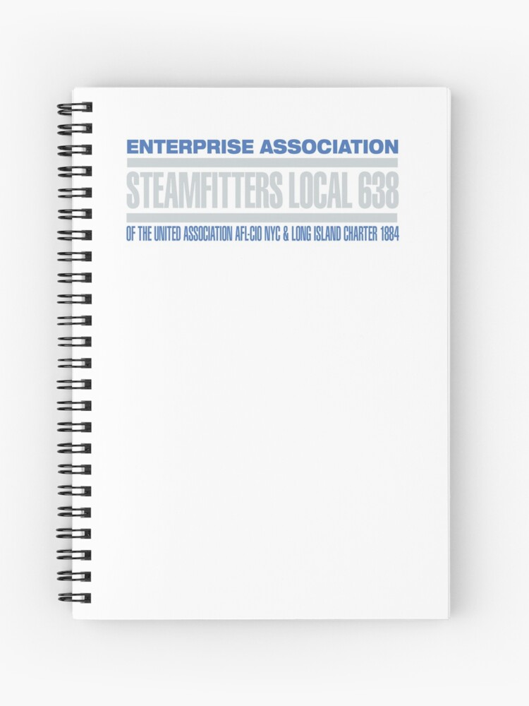 "Local 638" Spiral Notebook for Sale by jgsgtr | Redbubble