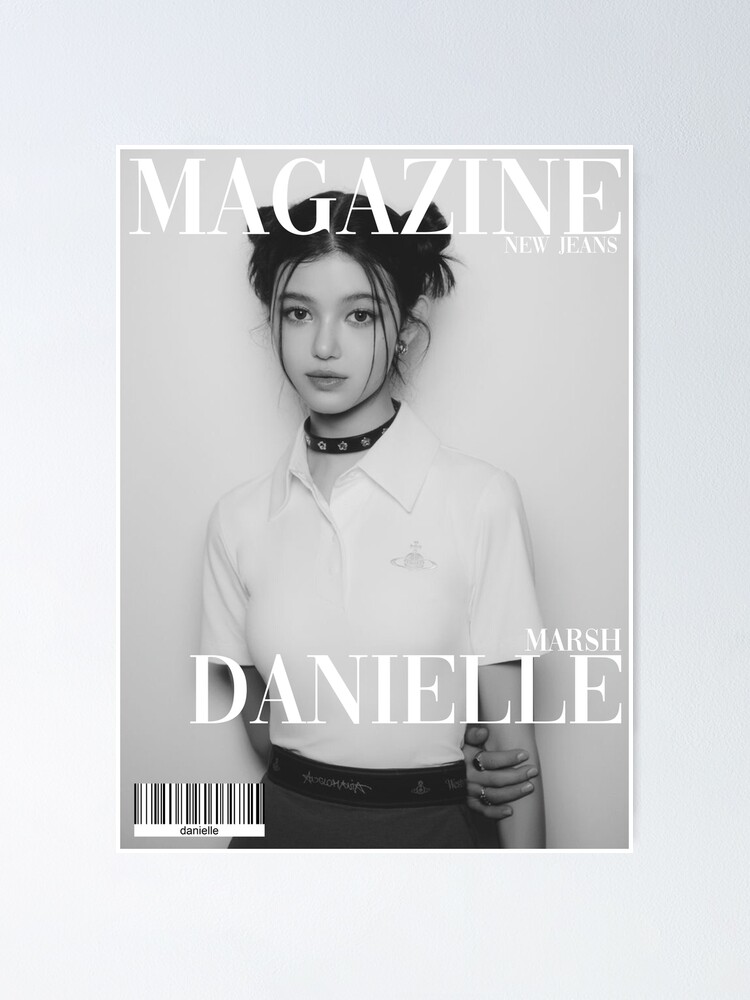 "NEW JEANS Danielle (Magazine Cover)" Poster for Sale by vaniaalarconh ...