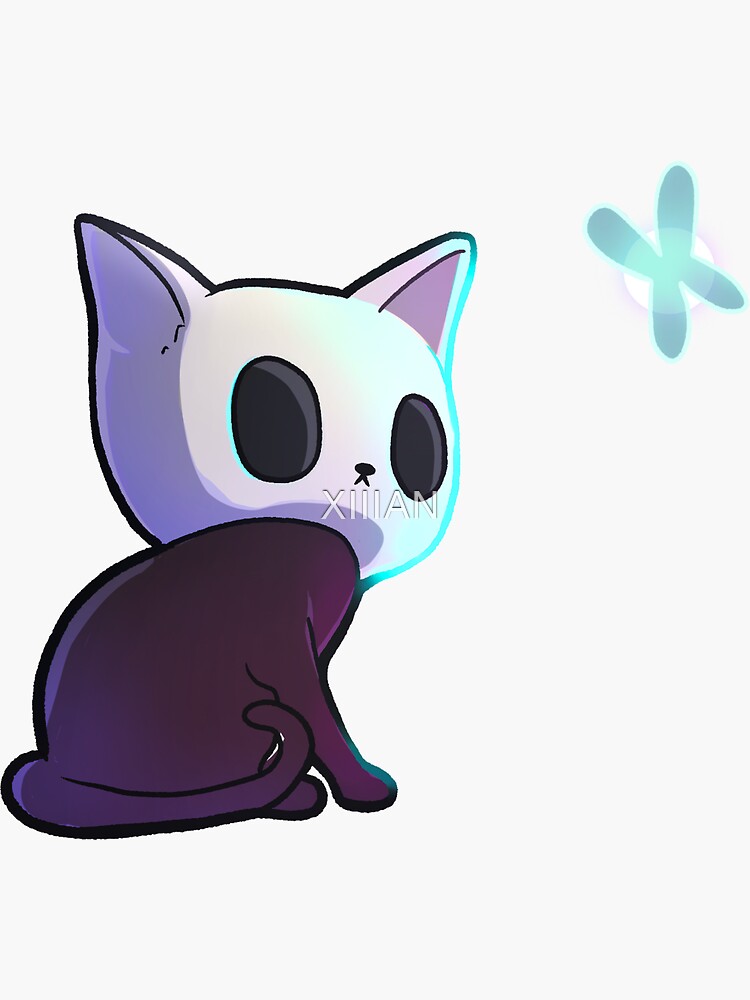 "Lifeblood Cat - Hollow Knight" Sticker for Sale by XIIIAN | Redbubble
