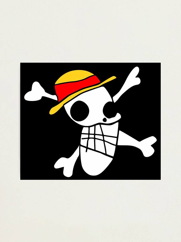 "LUFFY FLAG" Photographic Print for Sale by crystalwarrior | Redbubble