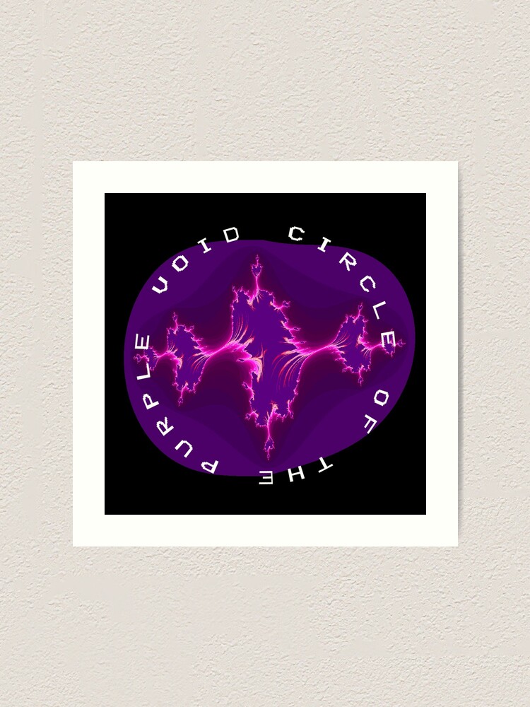 "Circle Of The Purple Void Logo" Art Print for Sale by COTPV | Redbubble