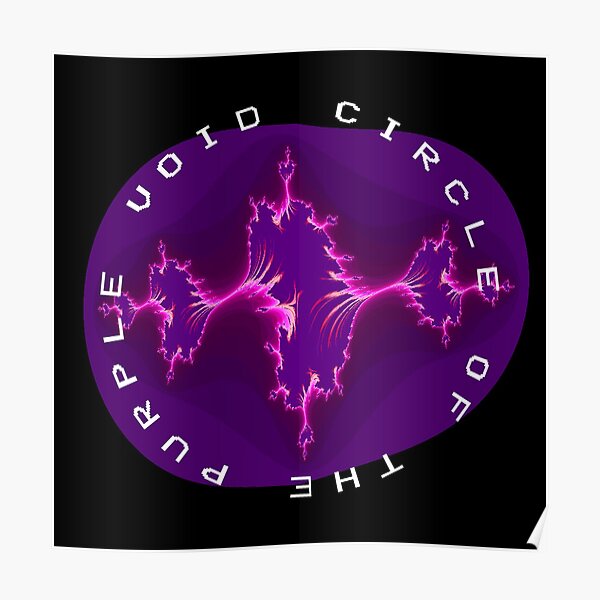 "Circle Of The Purple Void Logo" Poster for Sale by COTPV | Redbubble