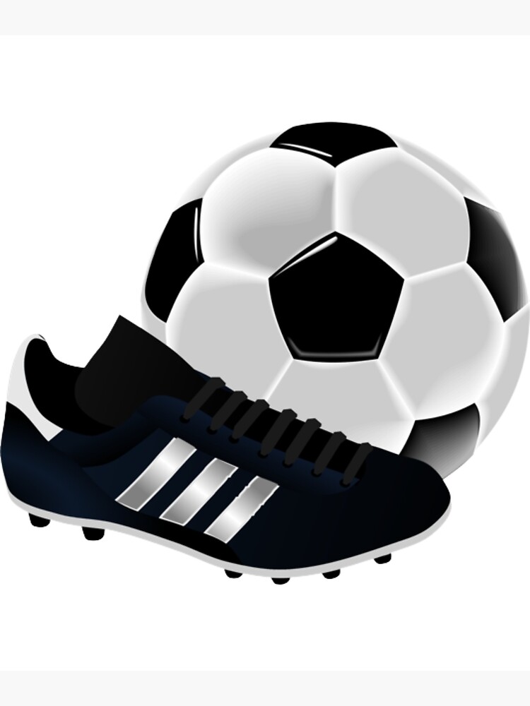Póster «Taco de fútbol y balón de fútbol Pegatina» de Loverstore ... Póster «Taco de fútbol y balón de fútbol Pegatina» de Loverstore ...