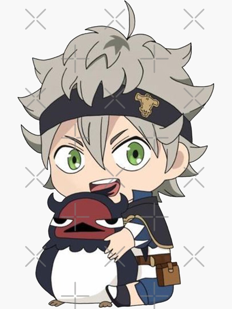 " Asta Black clover" Sticker for Sale by Yor-art | Redbubble