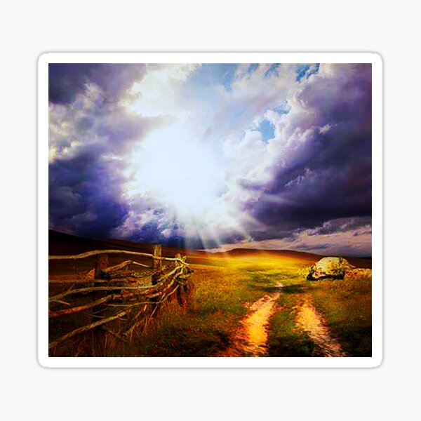 "Way to heaven" Sticker for Sale by Kosticc | Redbubble