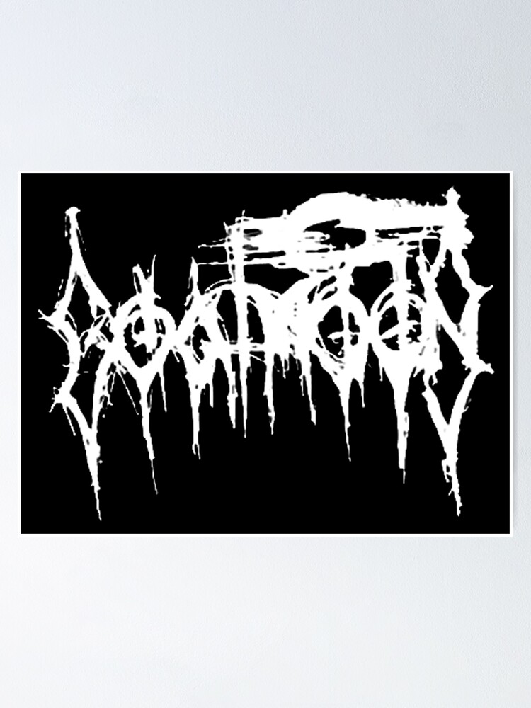 "Goatmoon Logo" Poster for Sale by ToHellAndBack8 | Redbubble
