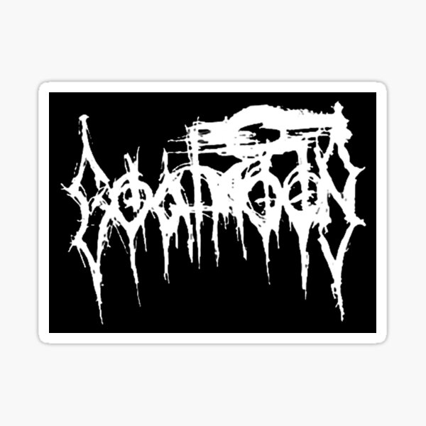 "Goatmoon Logo" Sticker for Sale by ToHellAndBack8 | Redbubble
