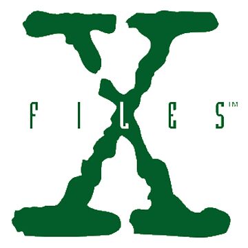 "X Files Logo" Art Board Print for Sale by lucyrobertss | Redbubble