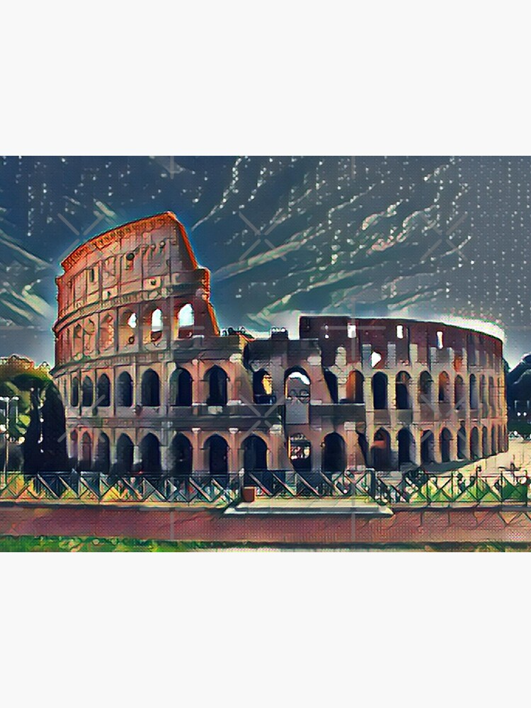 "Colosseo" Sticker for Sale by Katsivostree | Redbubble