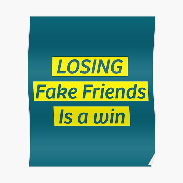 "Losing fake friends is a win, motivational quotes, inspirational ...