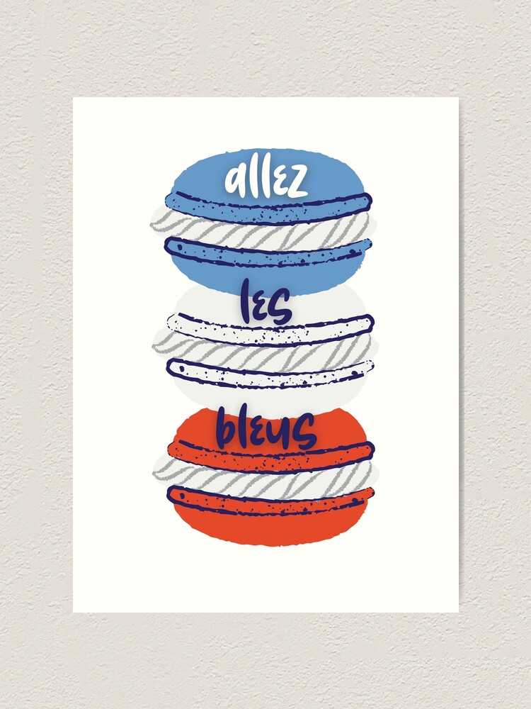 "France World Cup 2018 Allez Les Bleus- French National Soccer Football ...