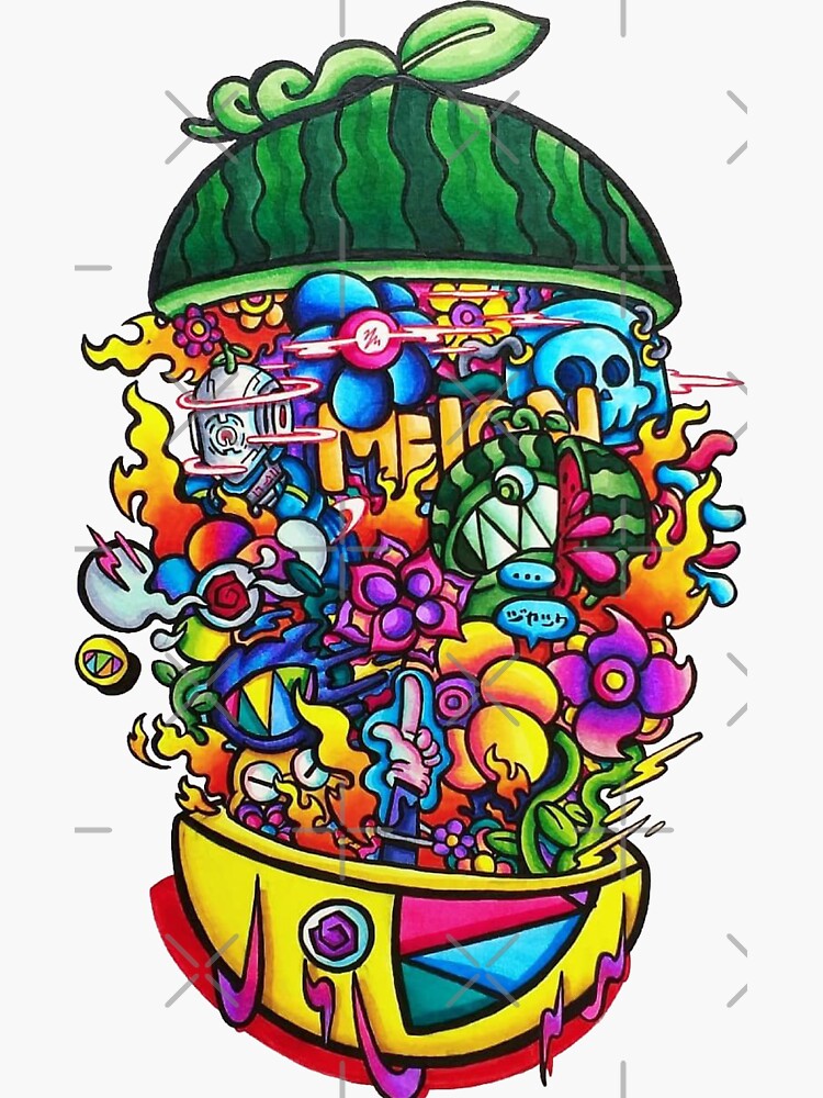 "Gawx Art" Sticker for Sale by OshiviaV2 | Redbubble