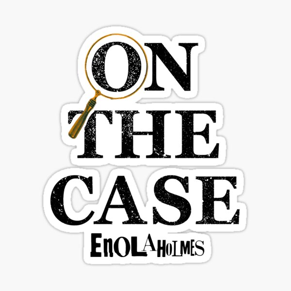 "enola holmes" Sticker for Sale by salomamox | Redbubble