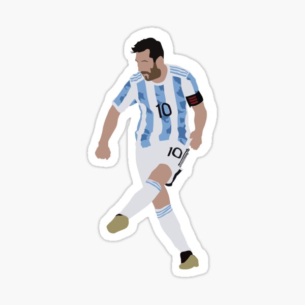 "Leo 'GOAT' LM 10 Argentina Captain " Sticker for Sale by Jackshun ...