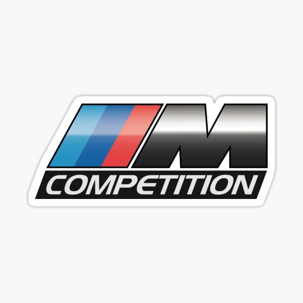 "M-Competition Logo" Sticker for Sale by kuyoart | Redbubble